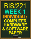 BIS/221 UOP Tutorials - Instant Downloads!